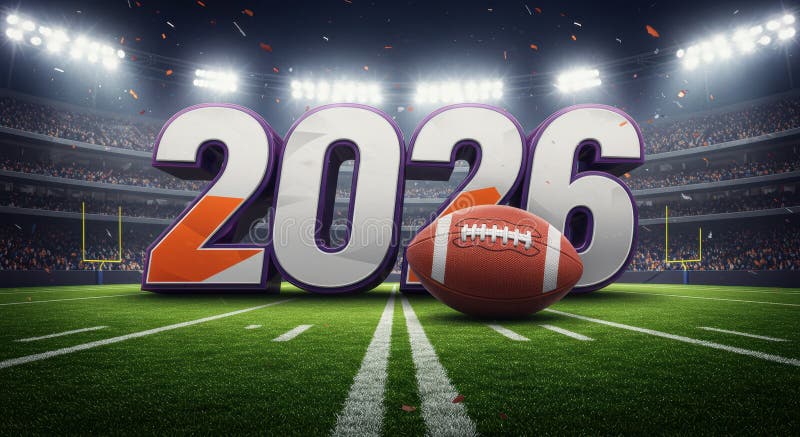 2026 Football Championship in Stadium Setting with Large Numbers and ...