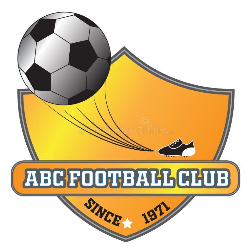 Football Club Logo Design EPS Stock Vector - Illustration of league ...