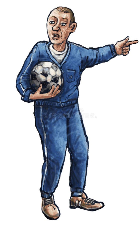 Football Coach Stock Illustrations – 8,818 Football Coach Stock ...