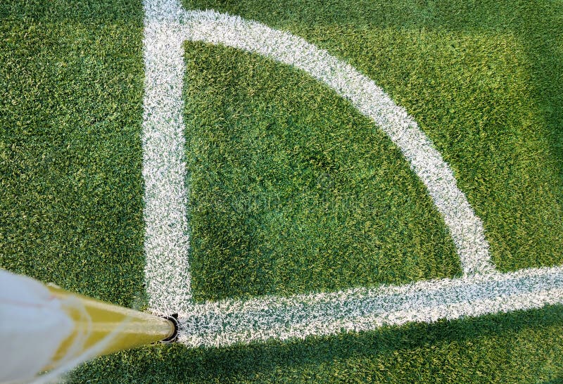 Football corner arc stock image. Image of turf, football - 9252023