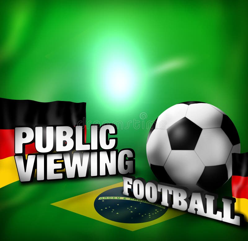 Football Creative Design stock illustration. Illustration of leather ...