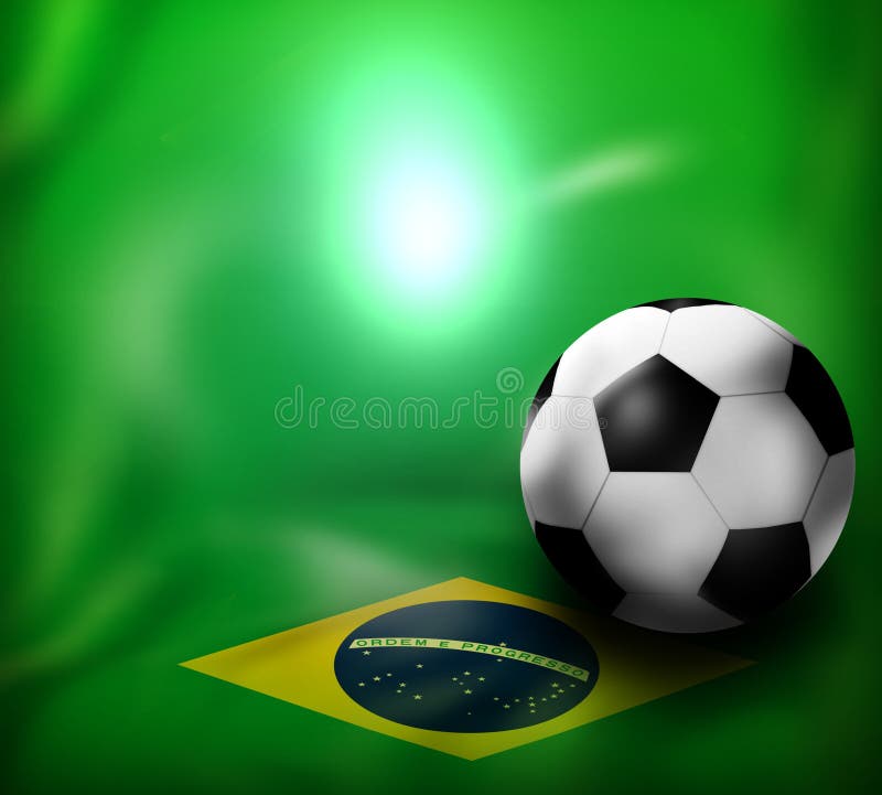 Football Creative Design stock illustration. Illustration of leather ...