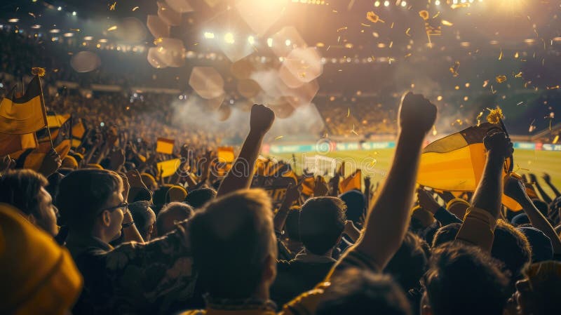 Football Crowd Stock Illustrations – 8,984 Football Crowd Stock ...