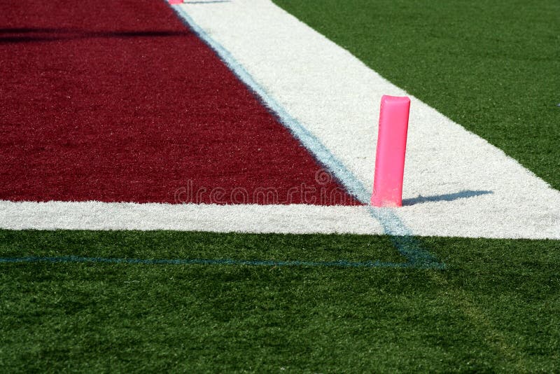 Football End Zone Picture. Image: 3398872