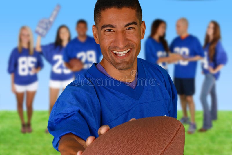 Football Fans stock photo. Image of teen, color, smiling - 41457886