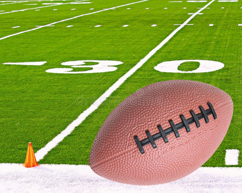 Football and field stock photo. Image of athletics, laces - 10394232