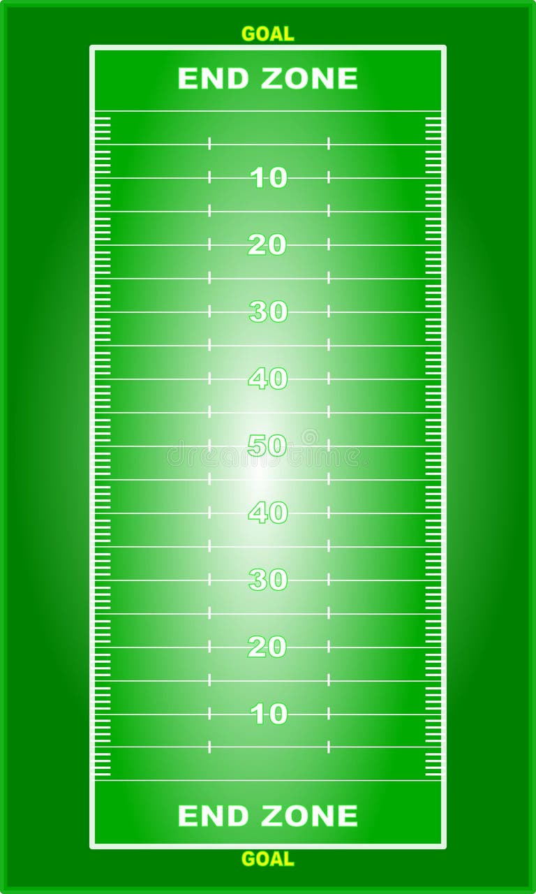 Football Field Diagram Stock Illustrations – 2,136 Football Field ...