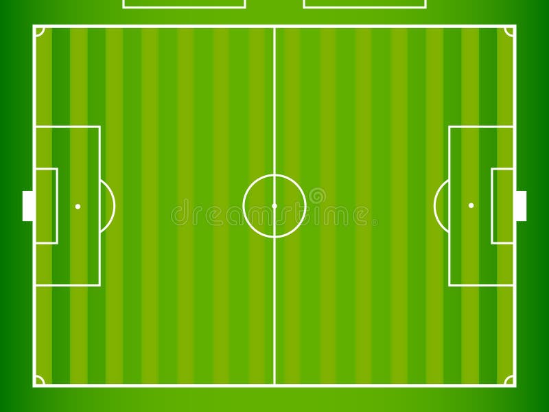 Football Field Drawing Stock Illustrations – 7,555 Football Field ...