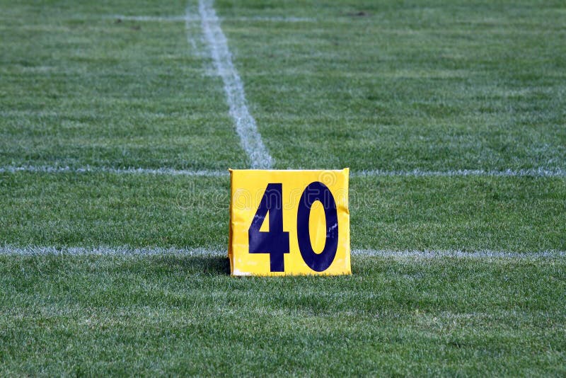 Football Field 40 Yard Line Stock Photos - Free & Royalty-Free Stock ...
