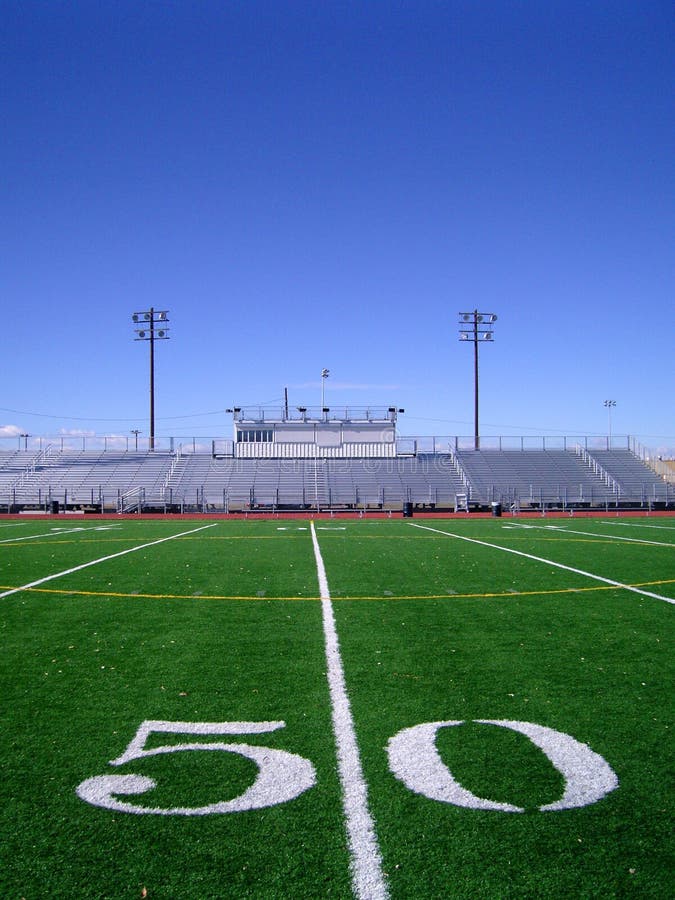 Football Field 4 stock image. Image of endzone, exercise - 1532209