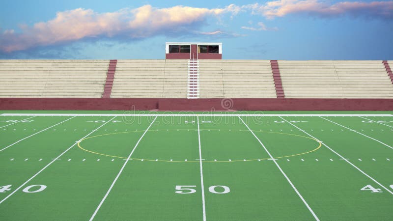High School Football Stadium Background