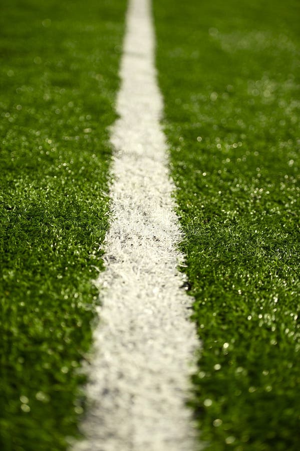 Football Field Line stock photo. Image of grassy, material - 25162330