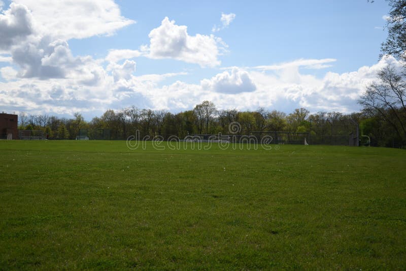 Football field stock photo. Image of football, plant - 276632230