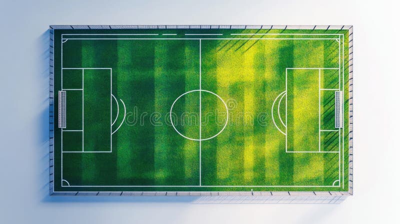 Football Field stock image. Image of venue, facility - 362948039