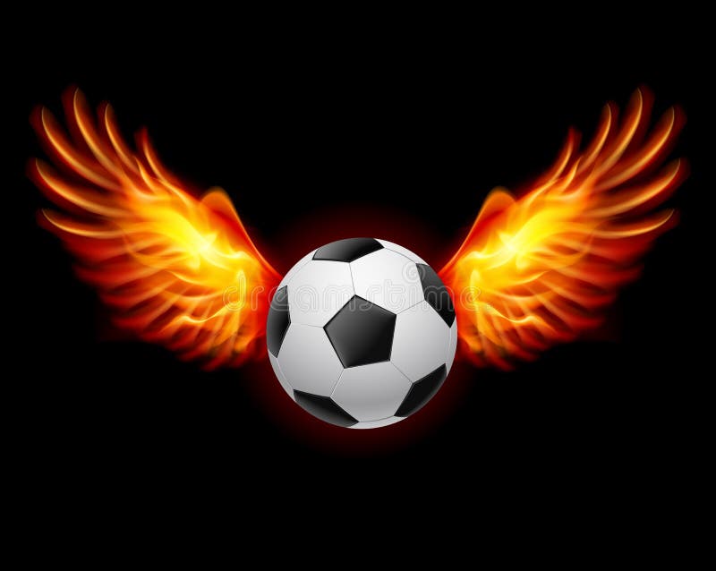 Fiery Football Stock Illustrations – 994 Fiery Football Stock ...