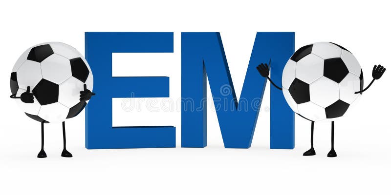 Football figure em stock illustration. Illustration of happy - 23971598