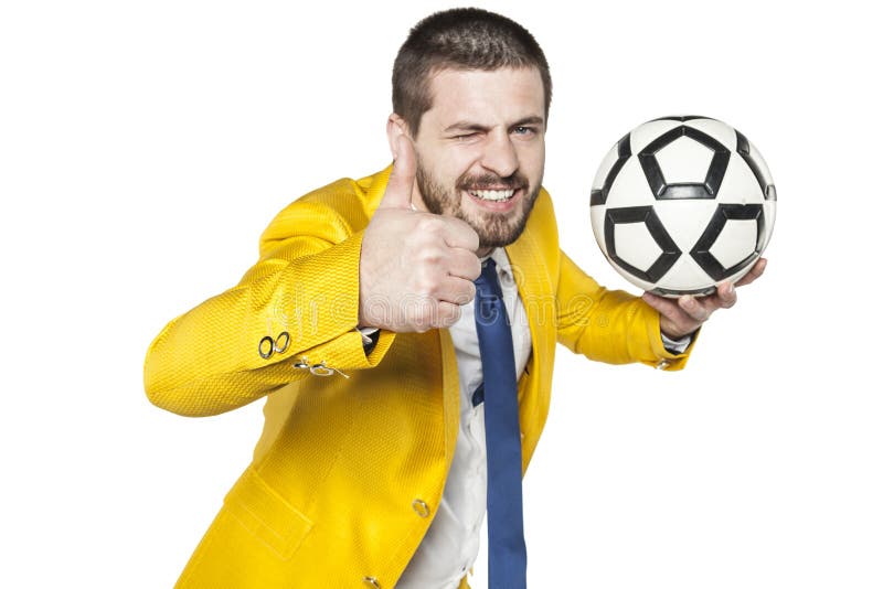 Football is fun stock image. Image of individualist, employer - 74184067
