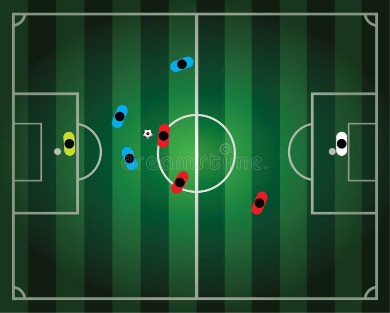 Football game stock vector. Illustration of competition - 13944229