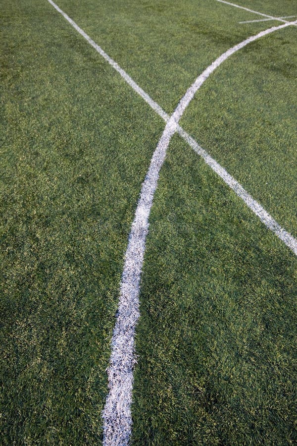 Football Field Sideline stock image. Image of grass, green - 1867367