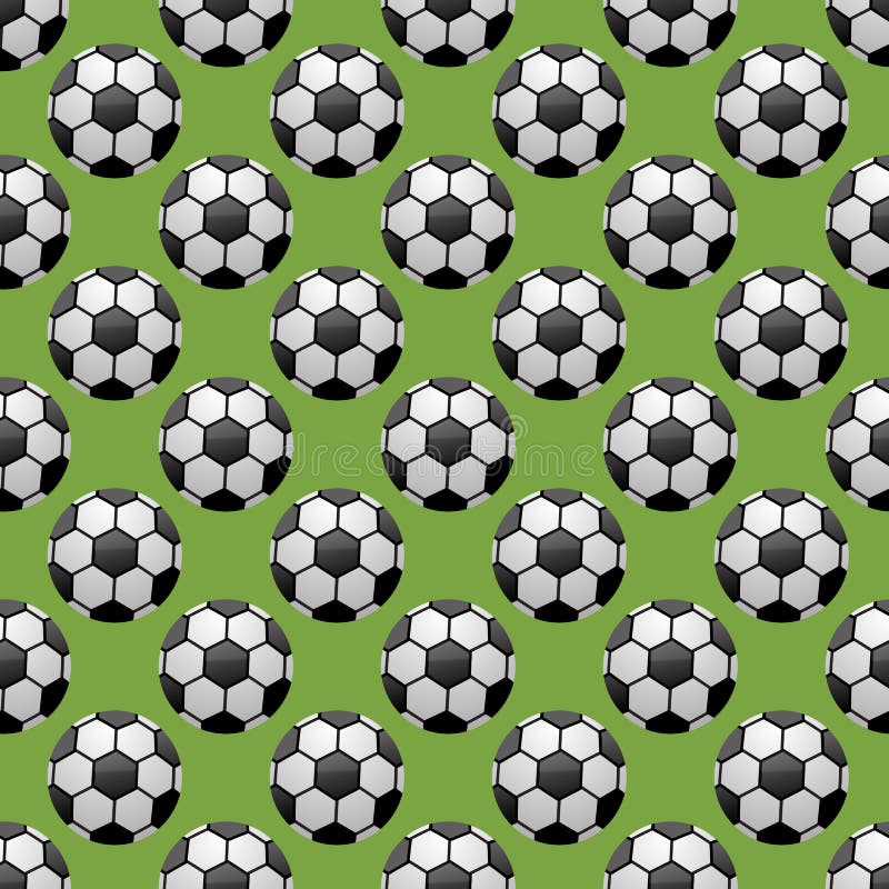 Football Green Pattern Eps 10 Illustration Stock Illustration ...
