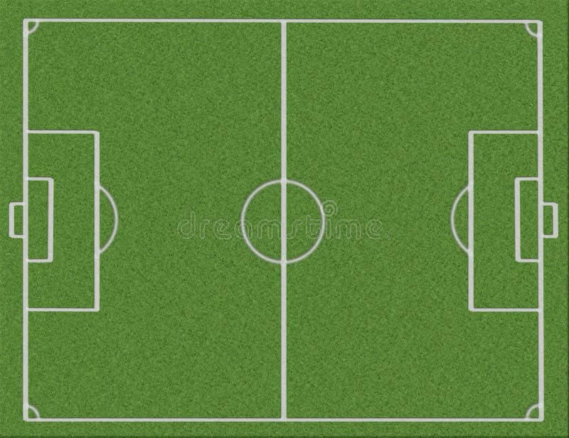 Football ground stock image. Image of shape, line, sports - 17521687
