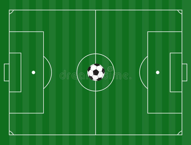 Football ground stock vector. Illustration of euro, field - 8494072