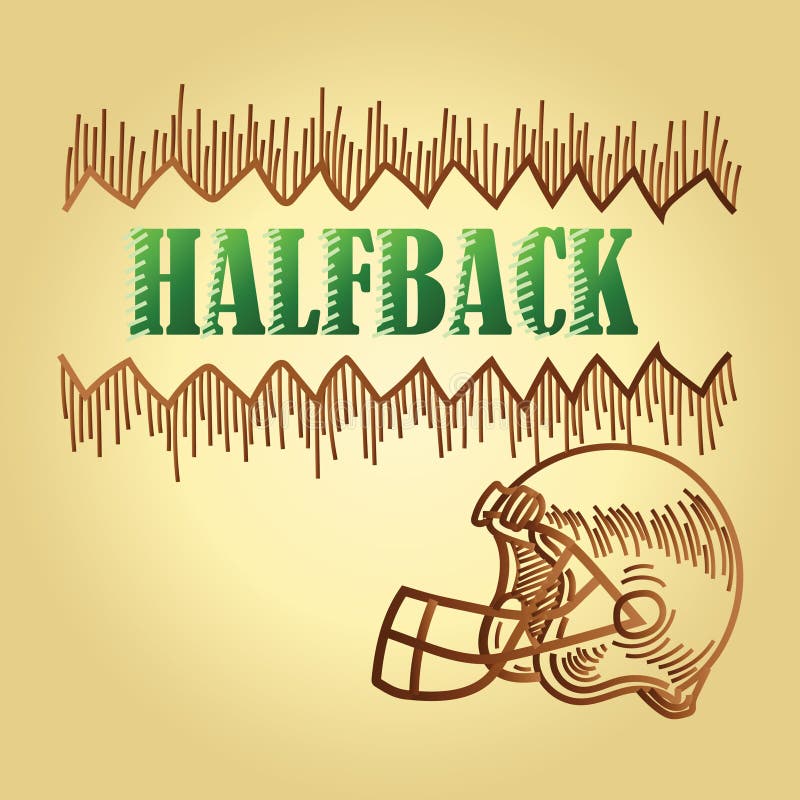 Halfback Position Stock Illustrations – 10 Halfback Position Stock ...