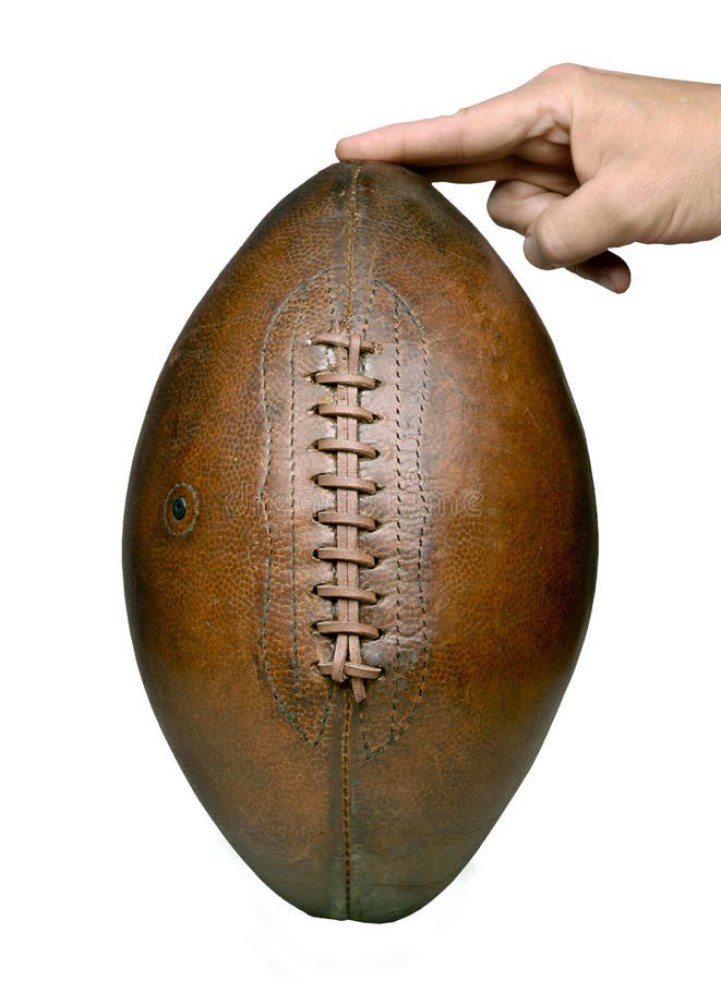 Football in Hand stock photo. Image of football, play, ball - 20760