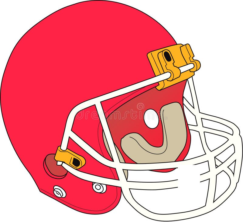 Football Helmet Vector Design Clipart Stock Illustration - Illustration ...