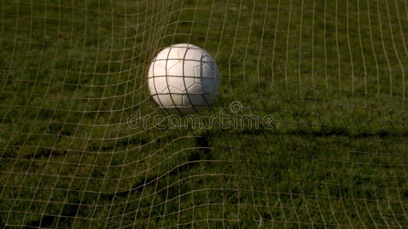Football Hitting the Back of the Net Stock Footage - Video of sport ...