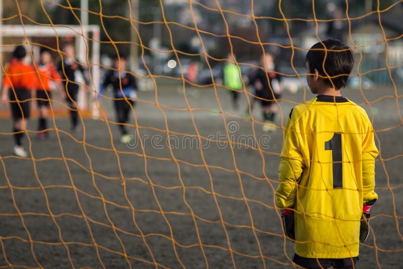 Football keeper stock image. Image of player, boys, football - 35473247
