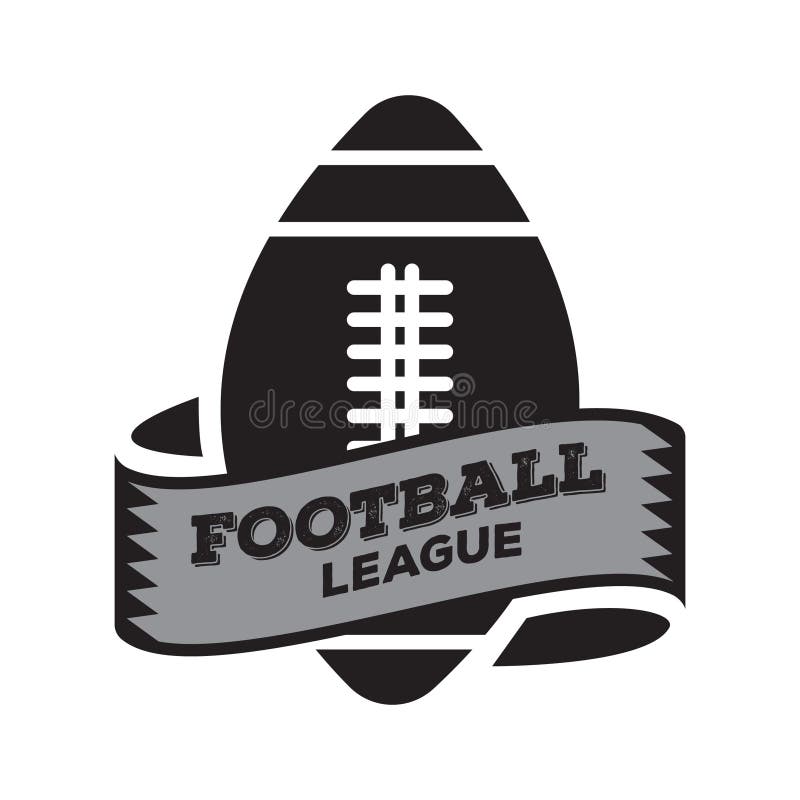 Football League Sticker. Vector Illustration Decorative Design Stock ...