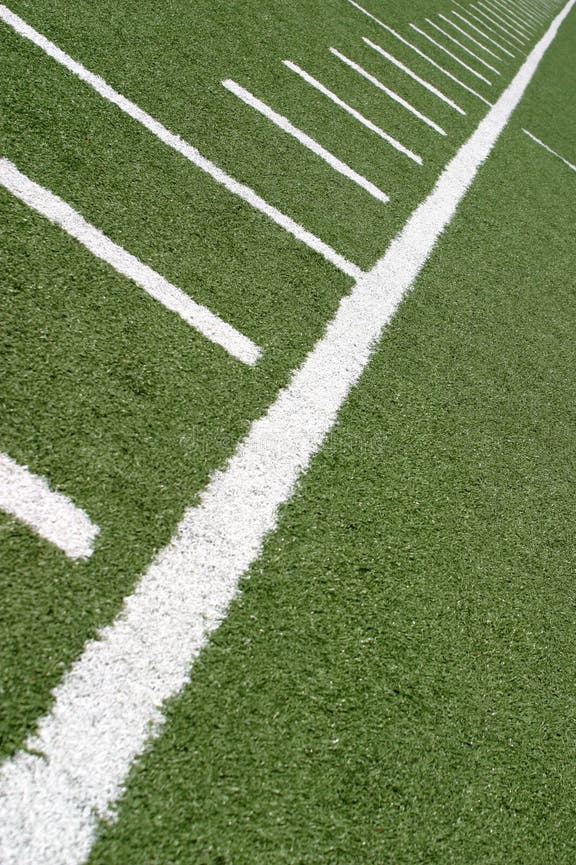 Football Lines stock image. Image of game, turf, marker - 5422227