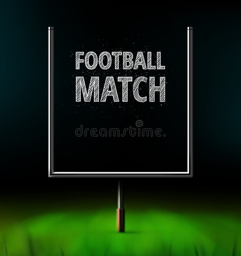 Football Match stock vector. Illustration of american - 49409545
