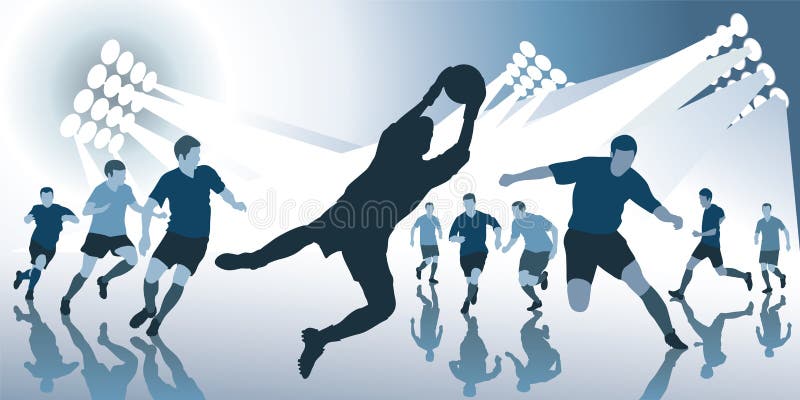 Football match stock vector. Illustration of gate, foot - 39442384