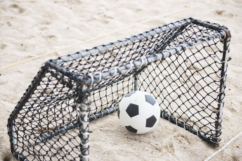 Football Front Mini Goal Sand Stock Photos - Free & Royalty-Free Stock ...