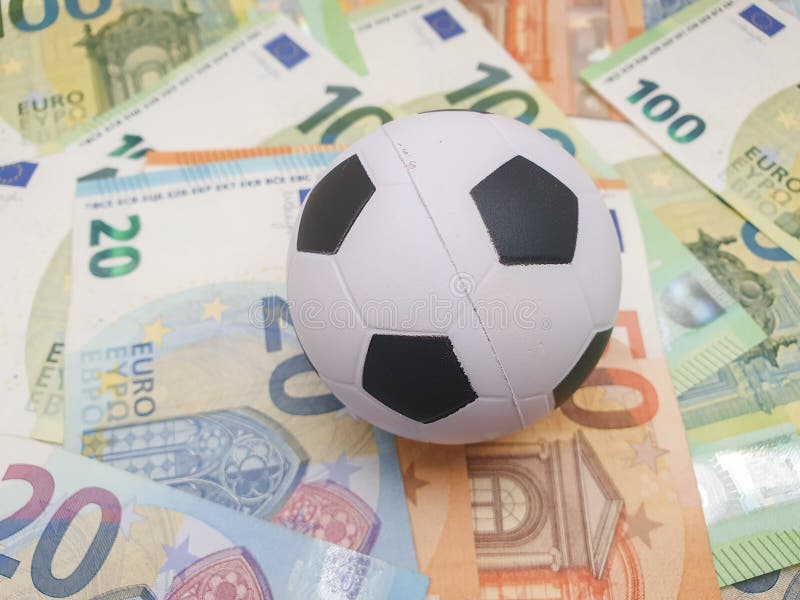 Football and money stock photo. Image of currency, banknotes - 264361518