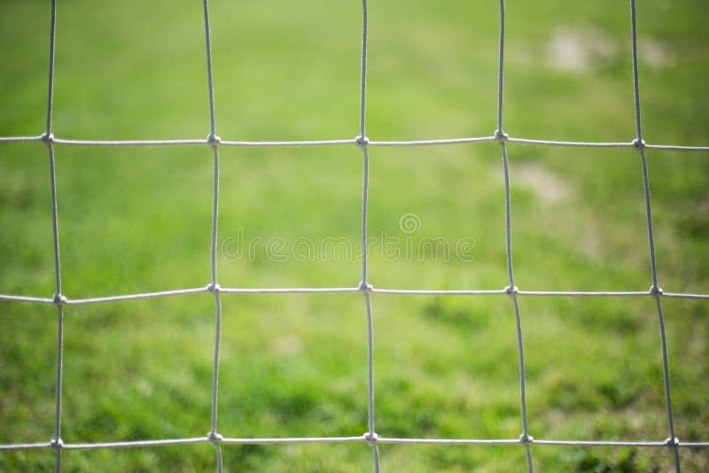 Soccer Football Goal Net stock image. Image of football - 11865425
