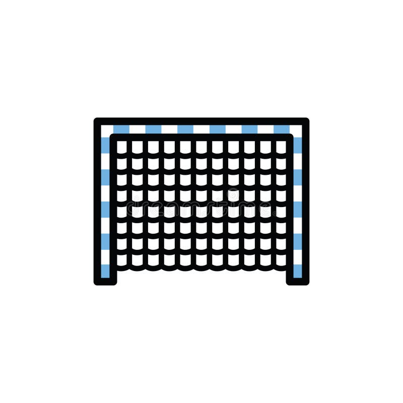 Football Net. Vector Illustration Decorative Design Stock Vector ...