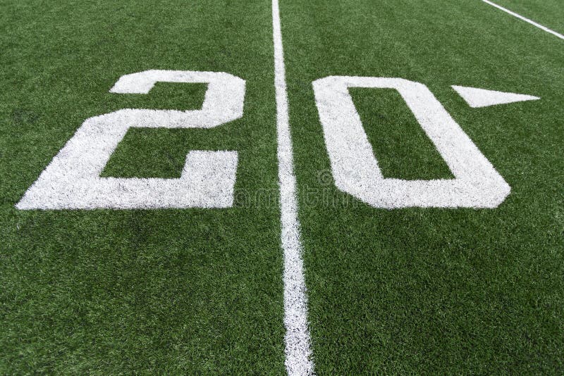 Football Numbers stock photo. Image of green, yard, field - 58761048