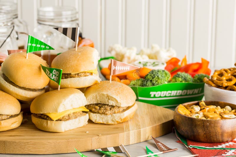Football party stock photo. Image of appetizer, lunch - 88416498