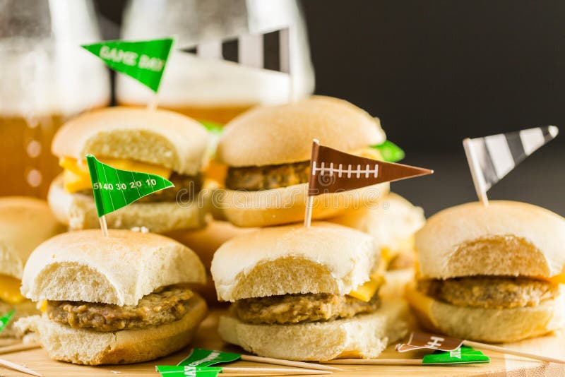 Football party stock image. Image of packed, food, hamburger - 88417829