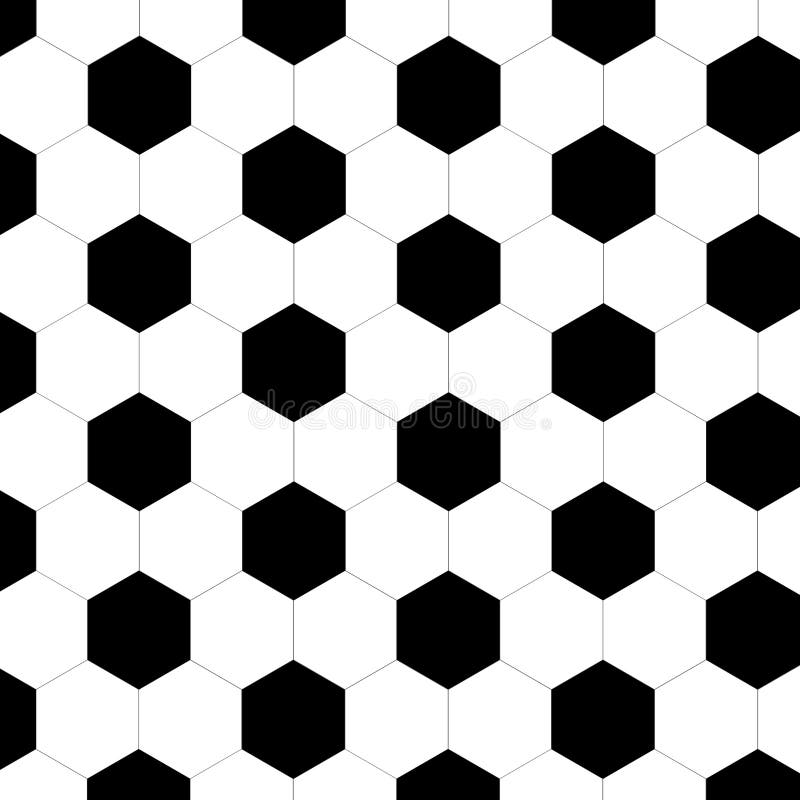 Seamless Football Pattern, Vector Stock Vector - Illustration of ...