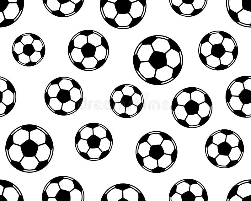 Football pattern stock vector. Illustration of circle - 60596940