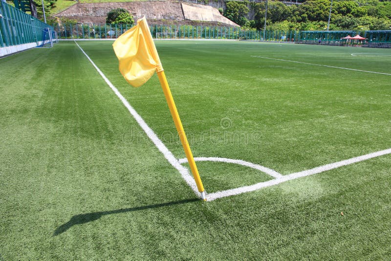 Football Pitch Corner Markings Stock Photos - Free & Royalty-Free Stock ...