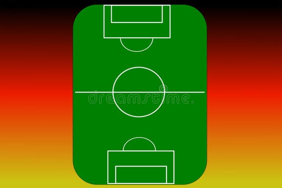 Football Pitch Vector Art Illustration Stock Illustrations – 1,263 ...