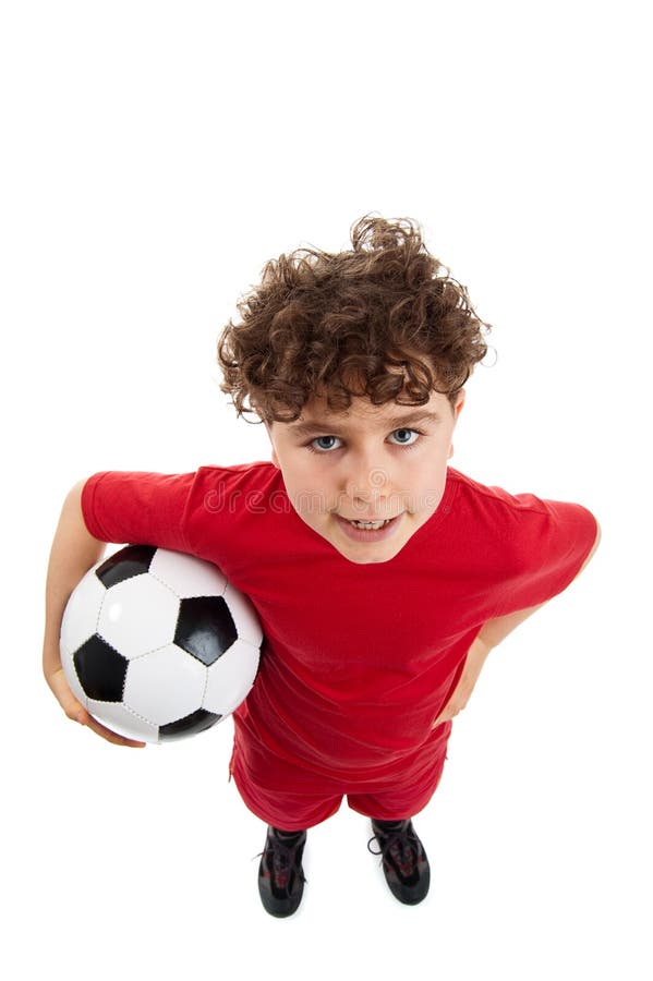 Soccer boy stock image. Image of childhood, sport, uniform - 3063493