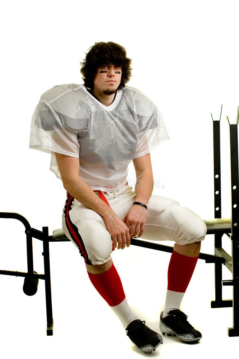 American Football Player Bench Stock Photos - Free & Royalty-Free Stock ...