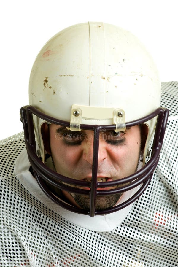 Mad Football Player stock image. Image of angry, room - 21093921