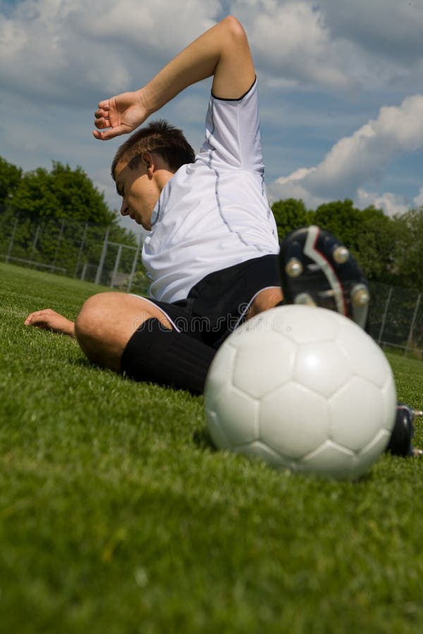 Football - Soccer - Bicycle Kick Stock Photo - Image of foot, soccer ...